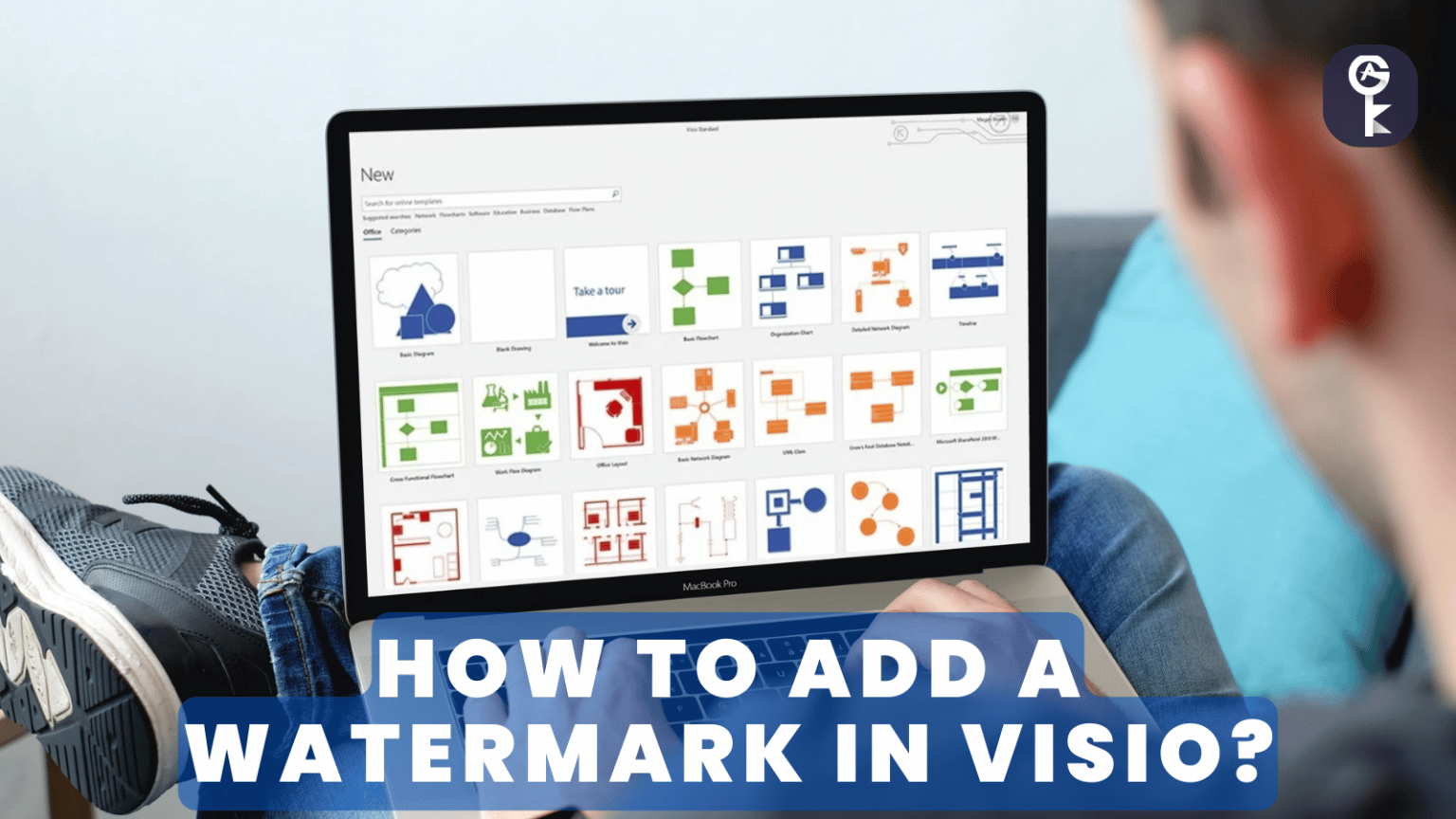 How to Add a Watermark in Visio?