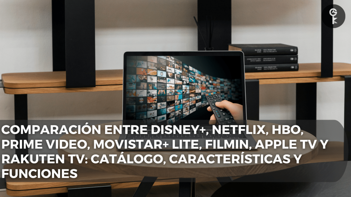 Comparación entre Disney+, Netflix, HBO, Prime Video, Movistar+ Lite ...