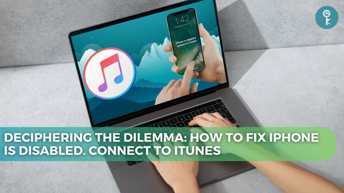 How to Fix iPhone is Disabled. Connect to iTunes